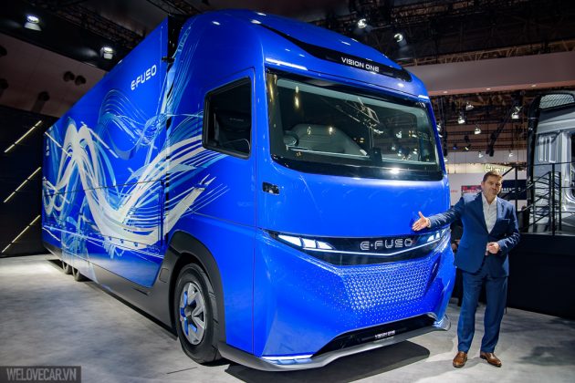 FUSO ra mắt thương hiệu E-FUSO - tương lai xe thương mại chạy điện là ...