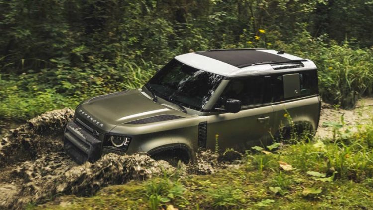 Chi tiết huyền thoại off-road Land Rover Defender 2020