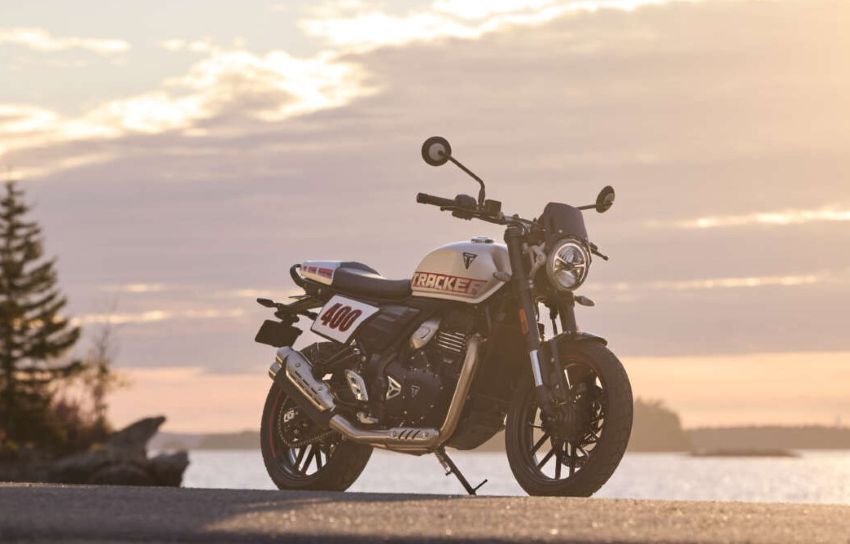 Triumph ra mắt bộ đôi Tracker 400 và Thruxton 400 phiên bản 2026